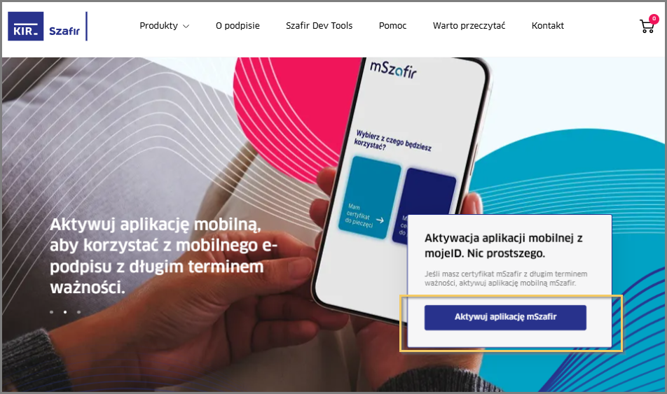 Jak aktywować certyfikat mSzafir - krok po kroku