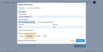 How to use initialling?